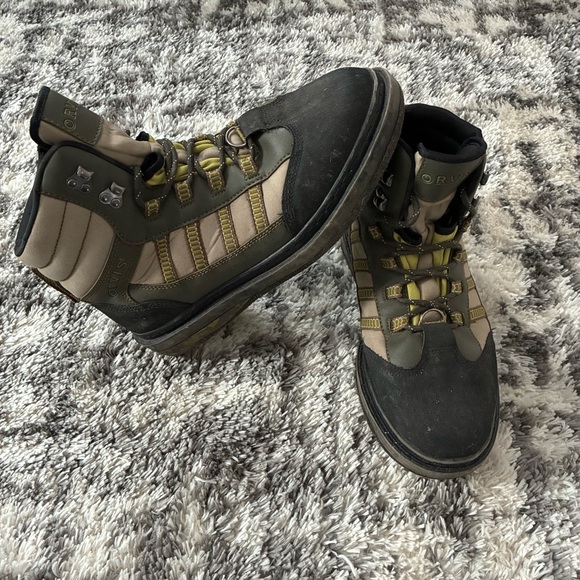 Orvis | Shoes | Orvis Encounter Boots Men 2 Fly Fishing Felt Sole ...